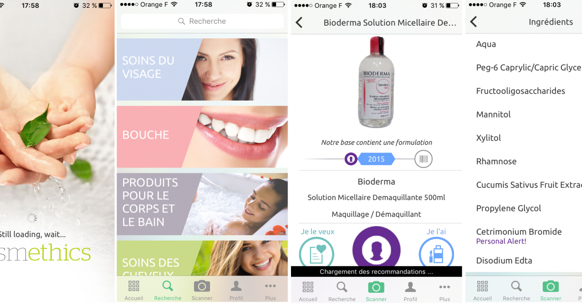 8 appli pour décrypter la composition des cosmétiques